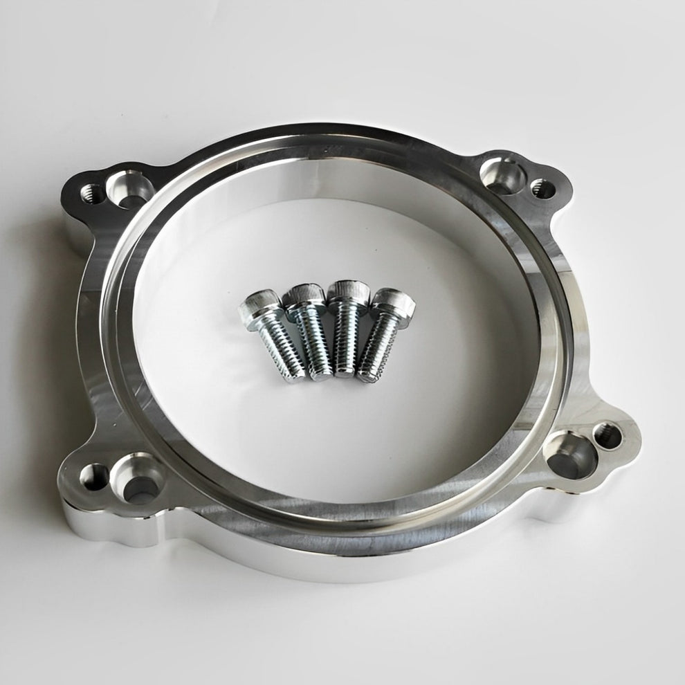 2011+ GT INTAKE MANIFOLD TO 2021+ F150 THROTTLE BODY ADAPTER PLATE – SP ...